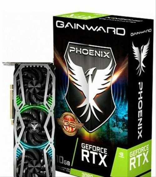 Видеокарта Gainward RTX 3080 10gb Phoenix