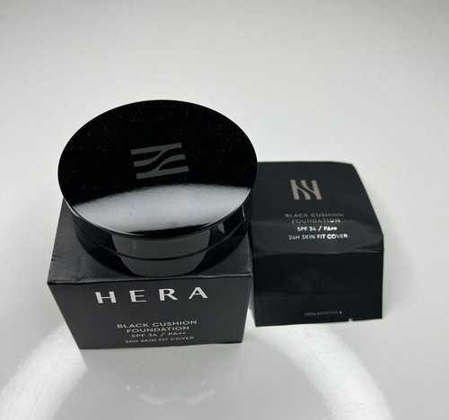 Hera black cushion матирующий кушон 01/02 тон