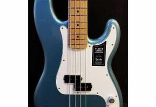 Гитара Fender Player Precision Bass, синий/белый