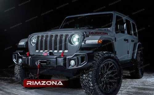 Кованые диски R21 на Jeep Wrangler