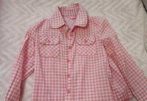 Рубашка и футболки для девочки 80 -86