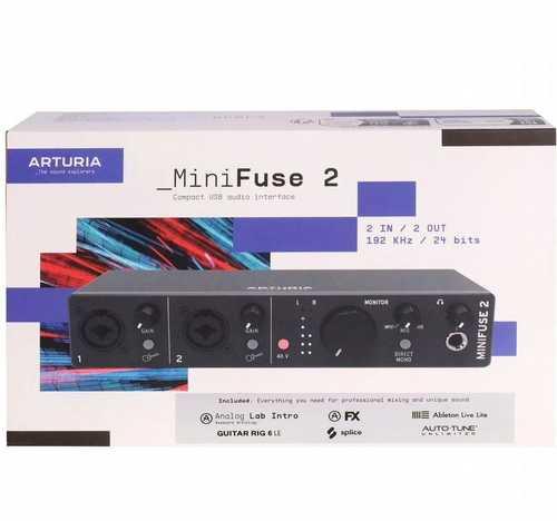 Arturia MiniFuse 2 Black