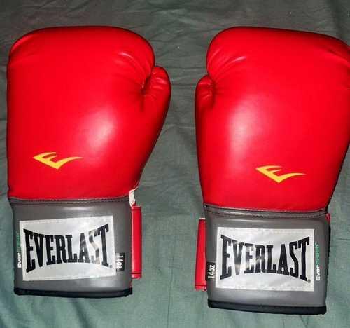 Боксерские перчатки 14 oz everlast