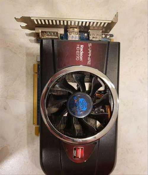 Видеокарта Sapphire AMD Radeon HD 6770, 1гб