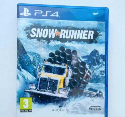 Игра SnowRunner PS4