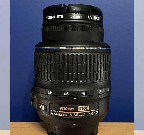 Nikon 18-55MM F/3.5-5.6G ED VR AF-S DX nikkor