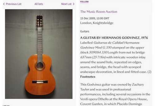 Rare Hermanos Godvines Mod G 330 Hand made70s