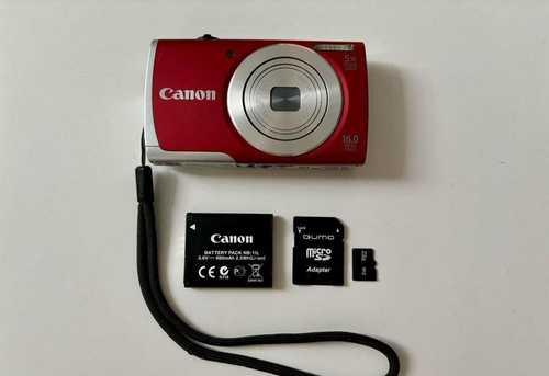 Компактный фотоаппарат canon power shot A2500 hd