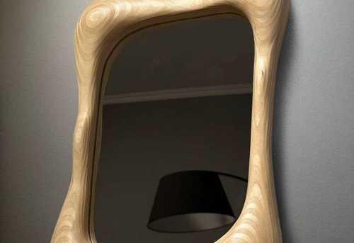 Дизайнерское зеркало неправильной формы