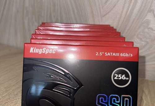 SSD накопитель KingSpec 256 гб SATA 2,5