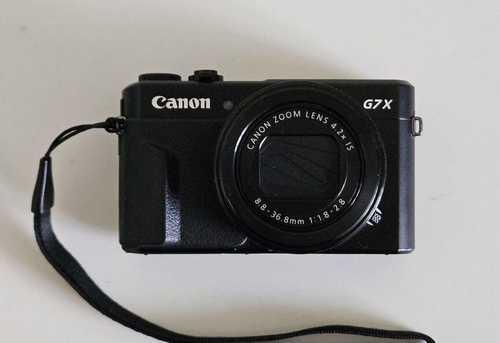 Компактный фотоаппарат Canon g7x Mark 2