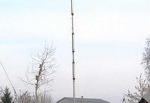 Кв антенна (вертикал) на 7 - 14 - 21 - 28 мГц