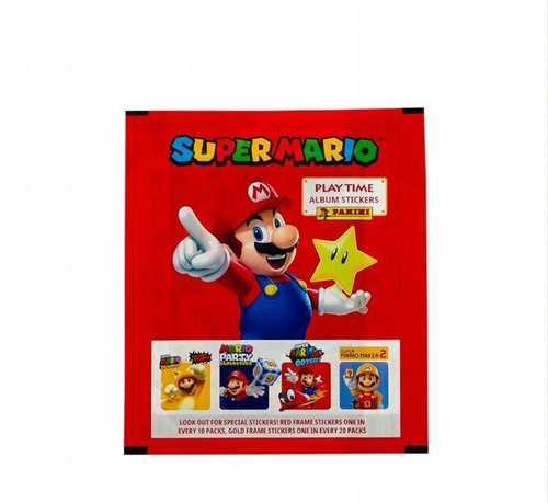 Наклейки panini super Mario супер Марио