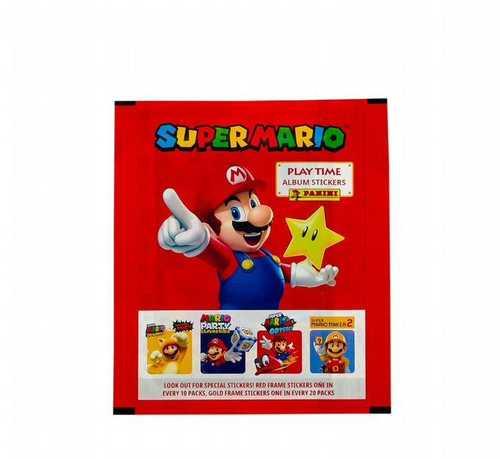 Наклейки panini super Mario супер Марио