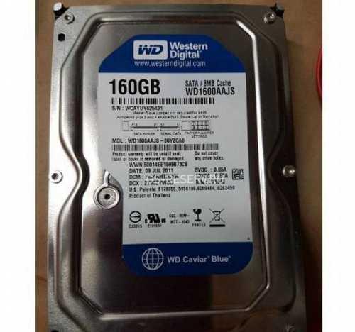 Жесткий диск HDD Western Digital 160 Gb