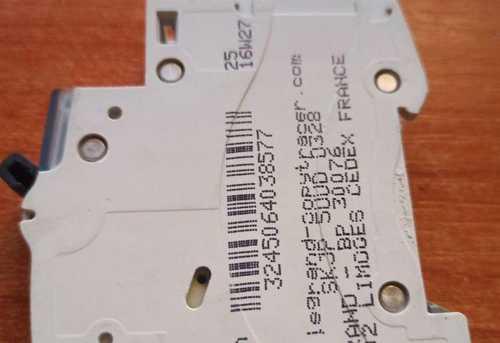 Автоматический выключатель DX 1P B6 - 10 кА