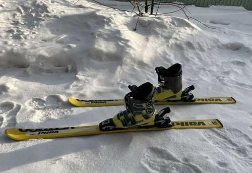 Горные лыжи детские 130 см