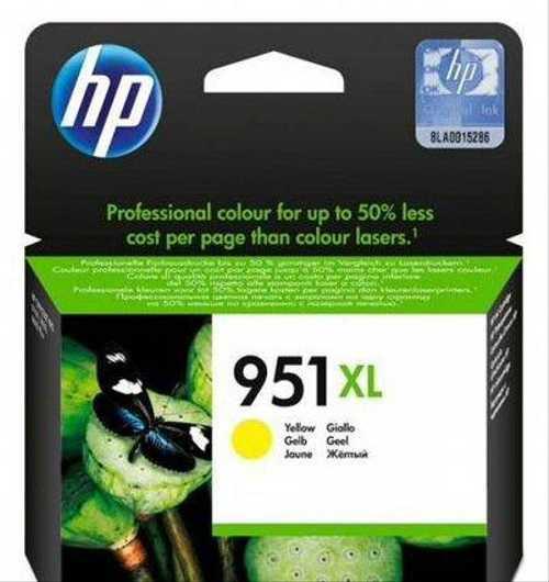 Картридж HP 951XL Yellow Officejet Ink Cartridge