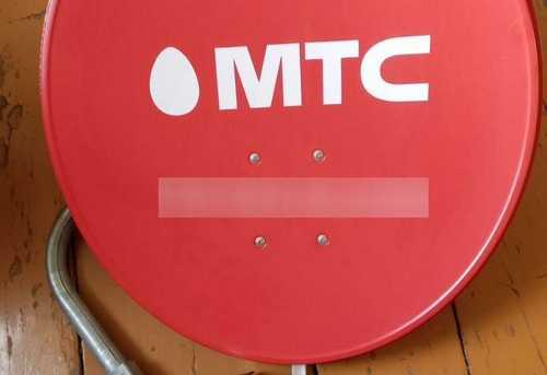 Спутниковая тарелка МТС с приставкой