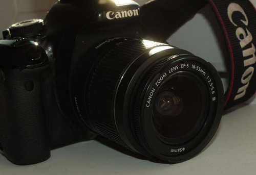 Зеркальный фотоаппарат Сanon 600d