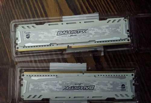 Озу, DDR4 4+4GB Ballistix Sport by Micron