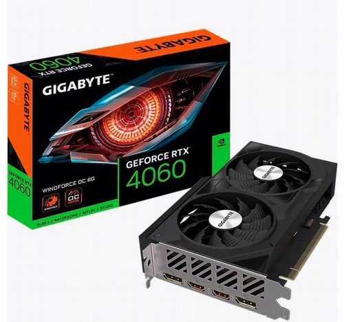 Gigabyte RTX 4060 8гб Новая