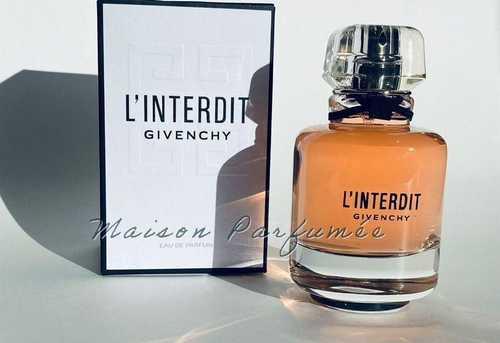 Givenchy linterdit парфюмерная вода 80 мл