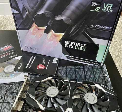 Видеокарта MSI Geforce GTX1060 3Gb