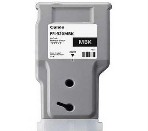 Картридж Canon PFI-320MBK черный матовый, 2889C001