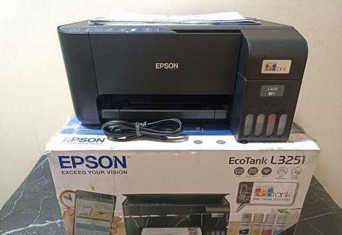Мфу лазерный Epson L3251 снпч wi-fi