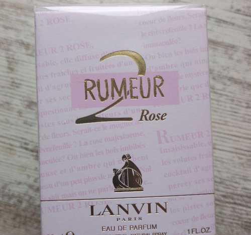 Lanvin Парфюмерная вода Rumeur 2 Rose 30 мл