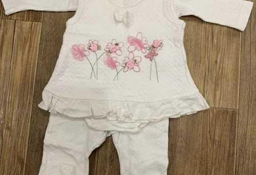 Одежда для новорожденной девочки 56-62