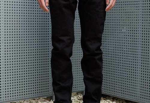 Японские джинсы S710nbkii 17oz черные