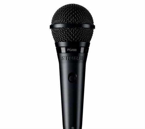 Shure pga58bts вокальный микрофон