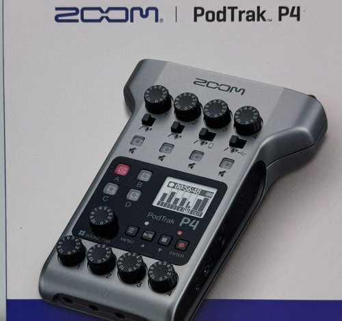 Новый аудиорекордер Zoom PodTrak P4