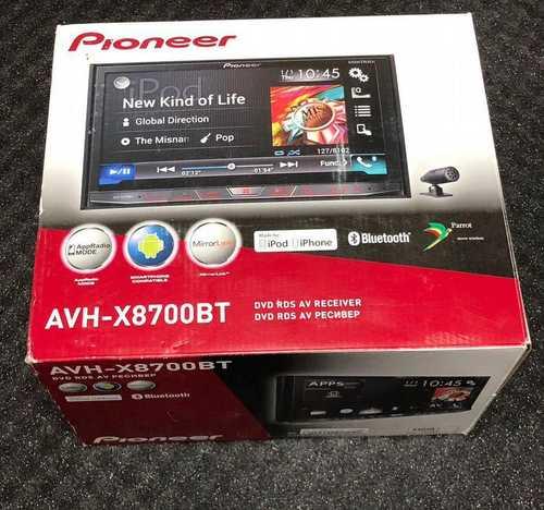 DVD RDS AV Ресивер Pioneer AVH-X8700BT (автомагнит