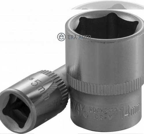 Jonnesway S04H2112 головка торцевая 1/4''DR, 12 мм\