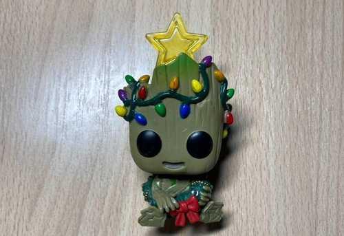 Фигурка Funko POP Bobble Marvel Holiday Groot 530