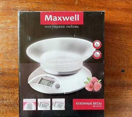 Весы кухонные maxwell mw-1451 sr