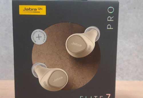 Jabra Elite 7 Pro, бежевый 100-99172005-02-u1