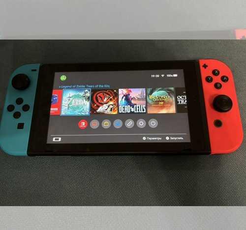 Nintendo Switch rev 2 прошитая