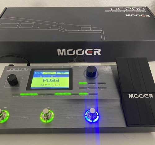 Гитарный процессор mooer ge 200