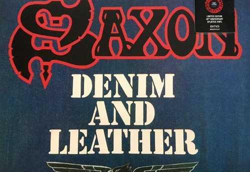 Винил Saxon – Denim And Leather (coloured)