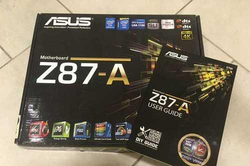 Комплект i7-4770K + Asus Z87A + 8Gb + PCIe/M2.NMVe