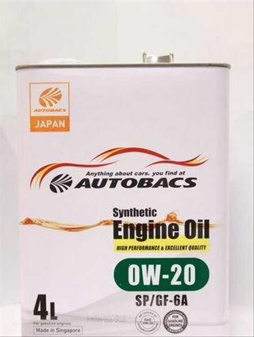  autobacs engine OIL synthetic 0W20 SP/GF-6A | Festima.Ru .