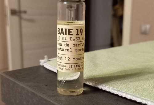 Le Labo Baie 19 10мл оригинал