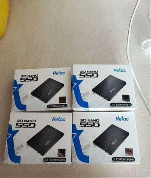Новый netac SSD SATA 2.5 256gb