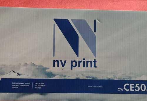 Картридж nv print CE505A для лазерного принтера