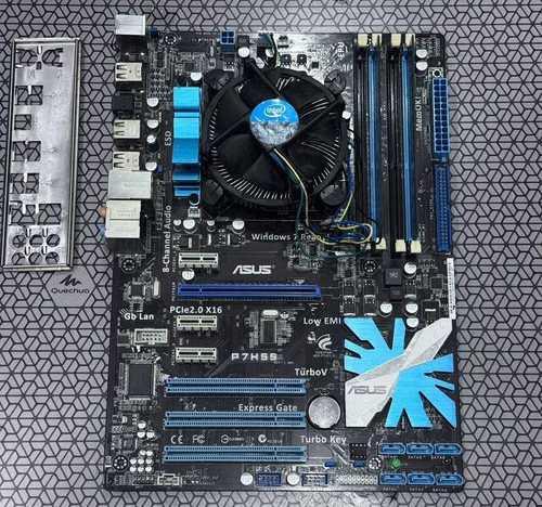 Комплект Core I5   Asus H55   4Гб DDR3