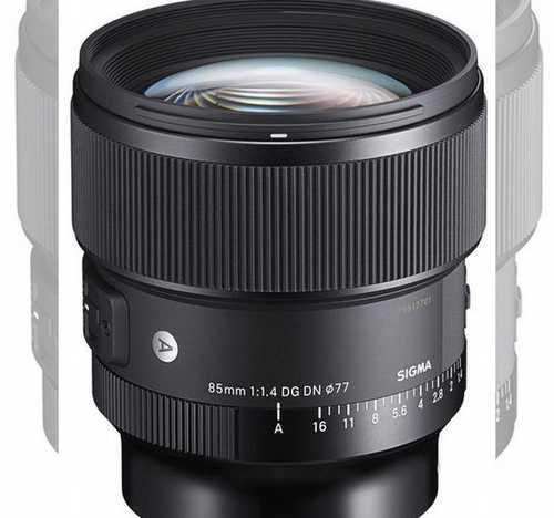 Объектив Sigma AF 85 mm F1.4 DG DN (Art) for Sony